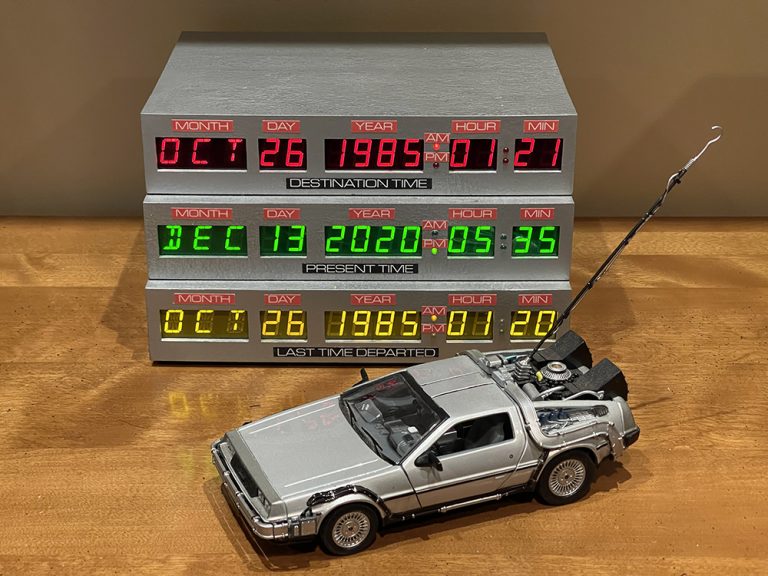Back to the Future Time Circuits Clock | Marmoset Electronics